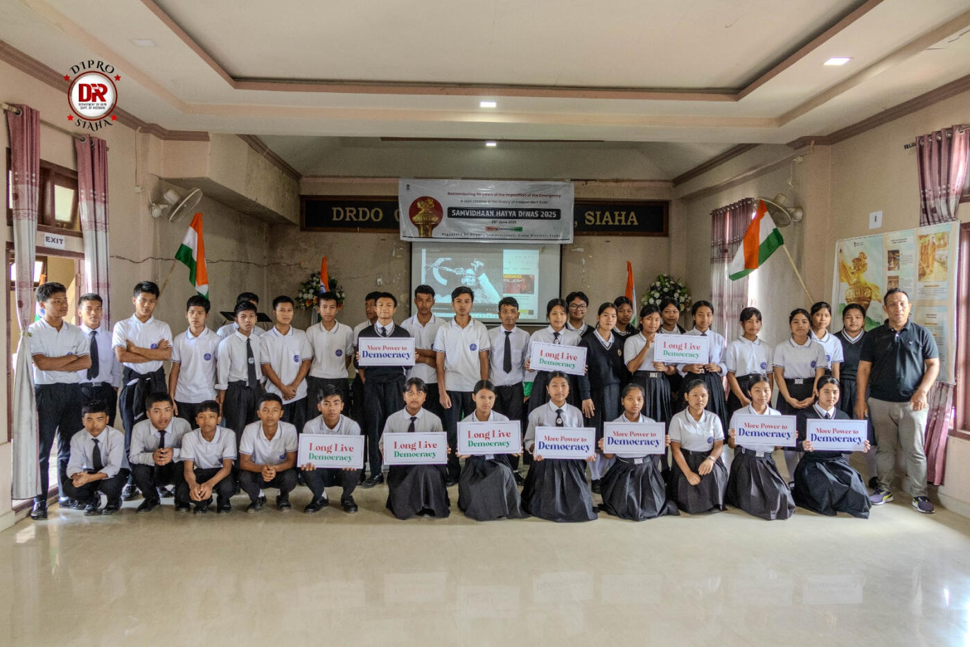 Tualchhung - Samvidhan Hatya Diwas Exhibition