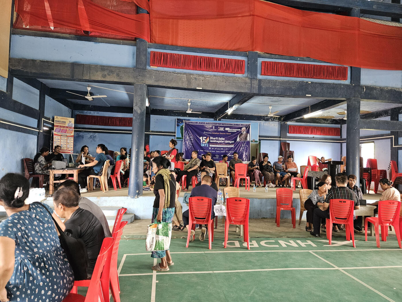 Tualchhung - Kolasib-ah DAJGUA campaign ṭan