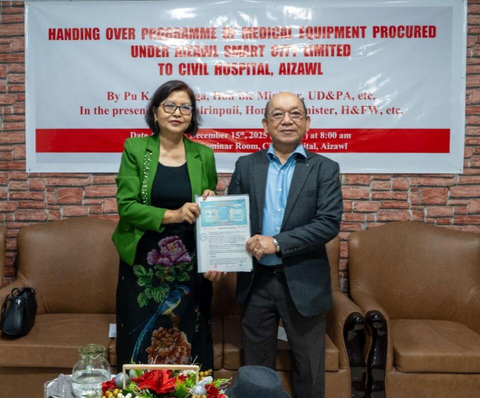 Tualchhung - Civil Hospital hnenah khawl 2 hlan