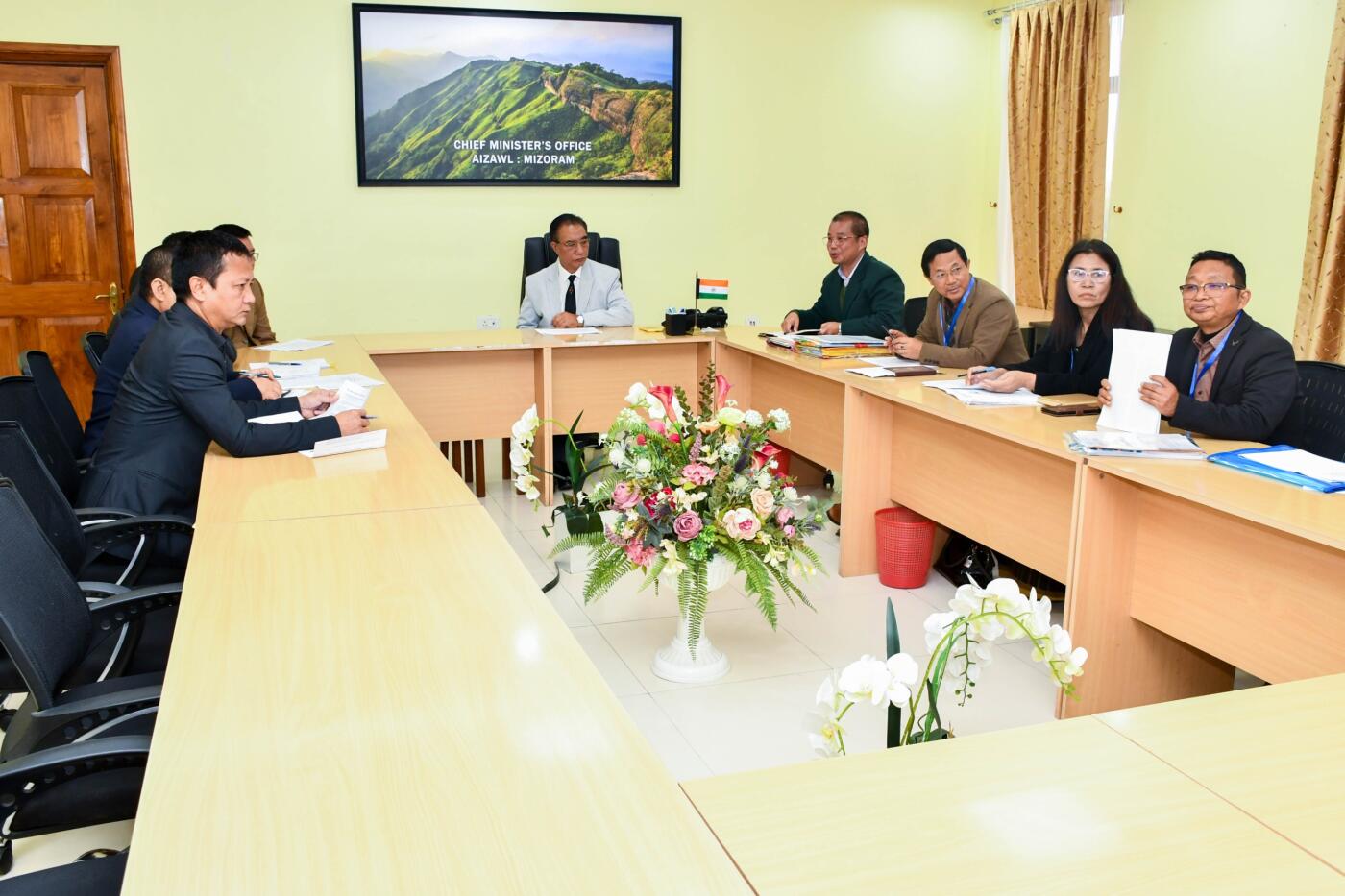Tualchhung - CM hoin Lengpui Airport chungchang sawiho a ni