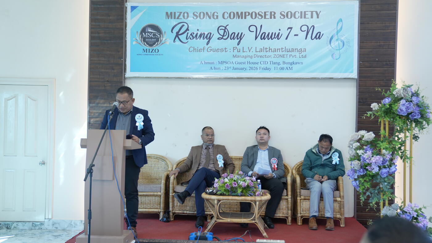 Thalai - Mizo Song Composer Society Rising Day hmang