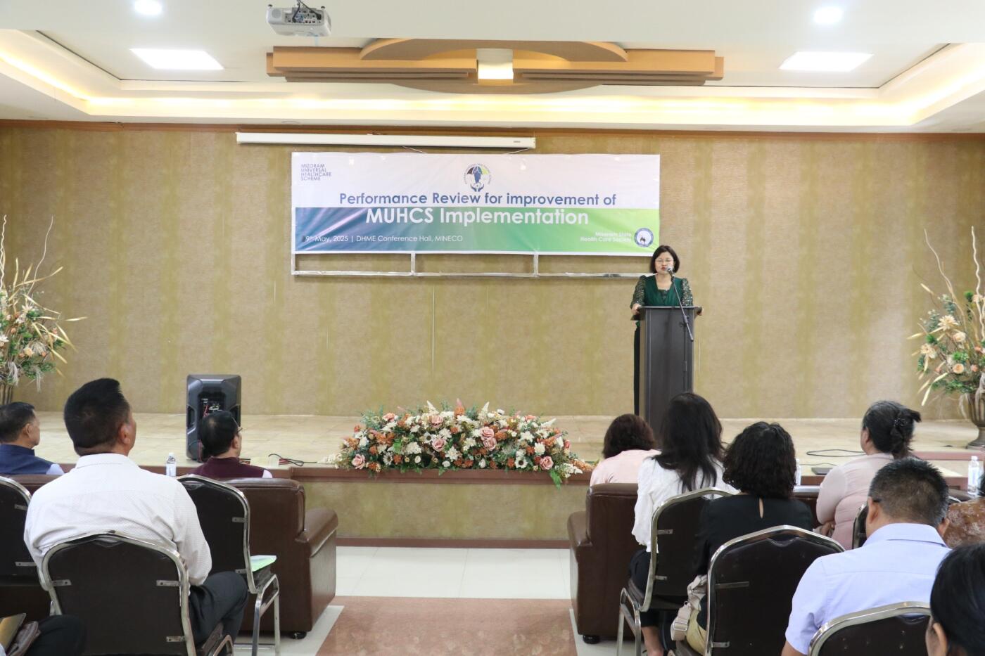 Tualchhung - Mipui hmakhua ngaiin MUHCS duan a ni - Health Minister