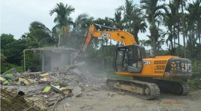 Hmarchhak - Assam : Ni nga chhungin structure 4,000 chuang tichhia