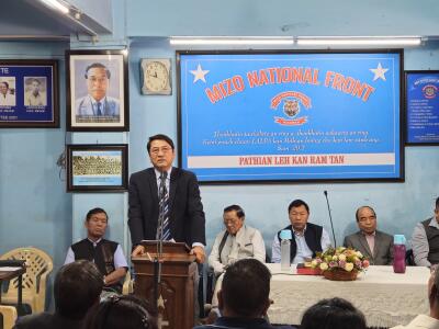 Tualchhung - Thu dik tluantling sawi ṭhin turin MNF MLA-in ZPM hotute a duh