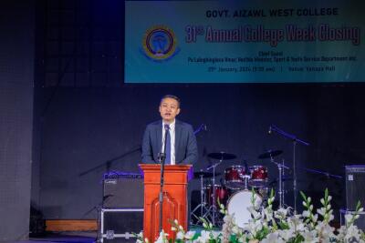 Tualchhung - Minister-in thawhrimna hmanga thiamna tihmasawn zel turin ...