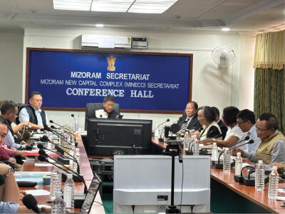 Tualchhung - School Edu. Review Meeting neih a ni; Syllabus-ah spoken ...